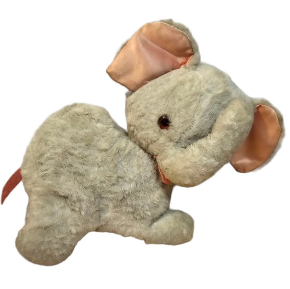 Ideal Toy Co | Toys | Vintage Mcm Ideal Toy Corp Elephant Plush Stuffed ...